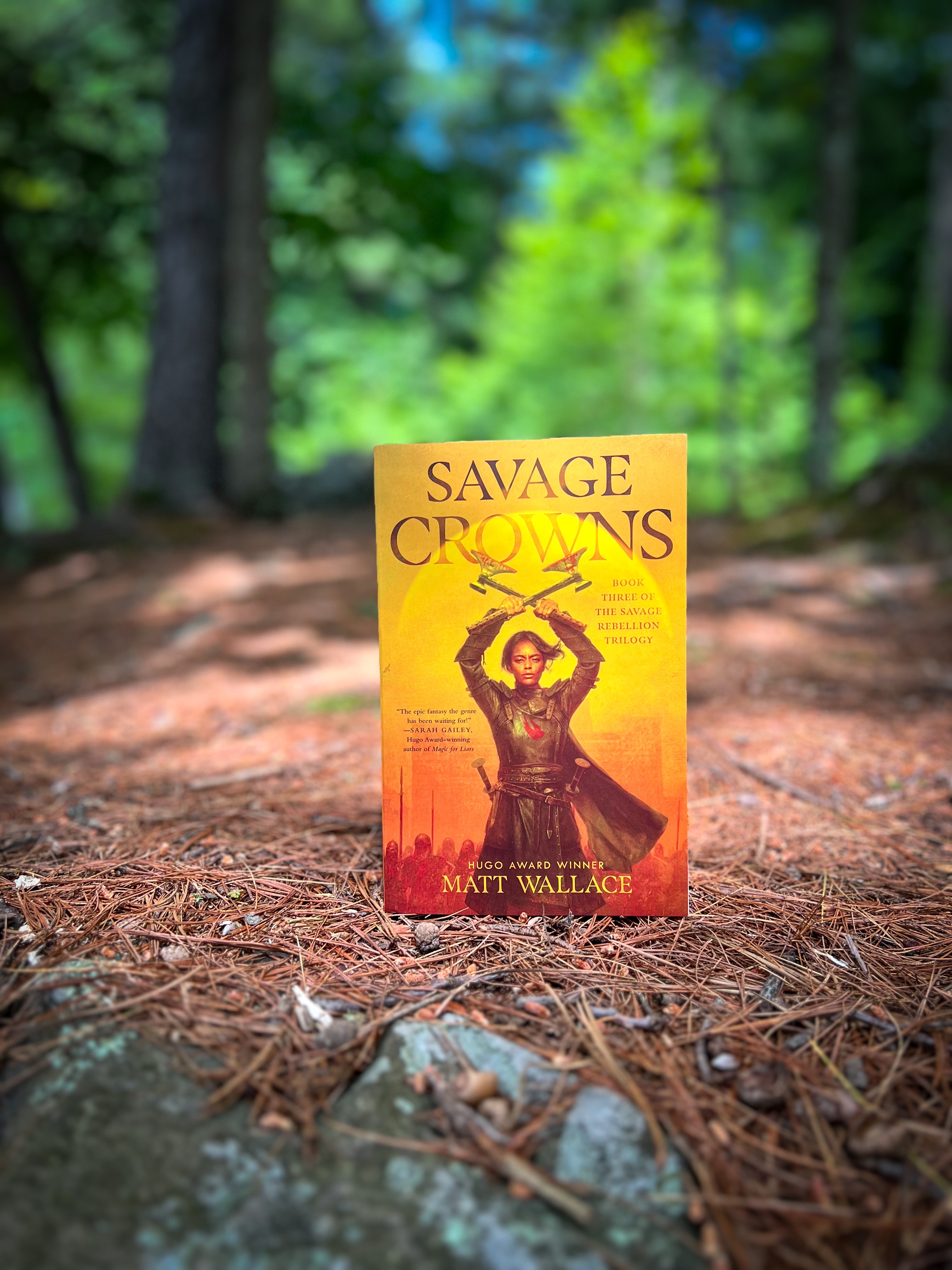 SAVAGE CROWNS – Matt Wallace – Grimdark Dad
