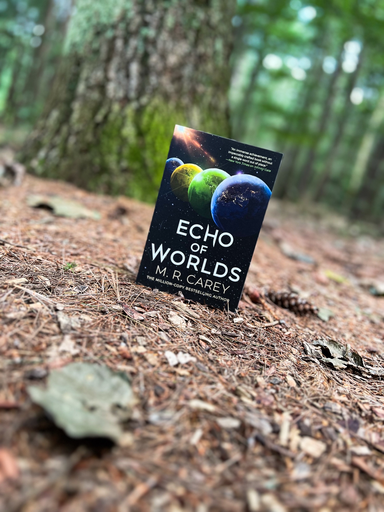 ECHO OF WORLDS – M. R. Carey – Grimdark Dad
